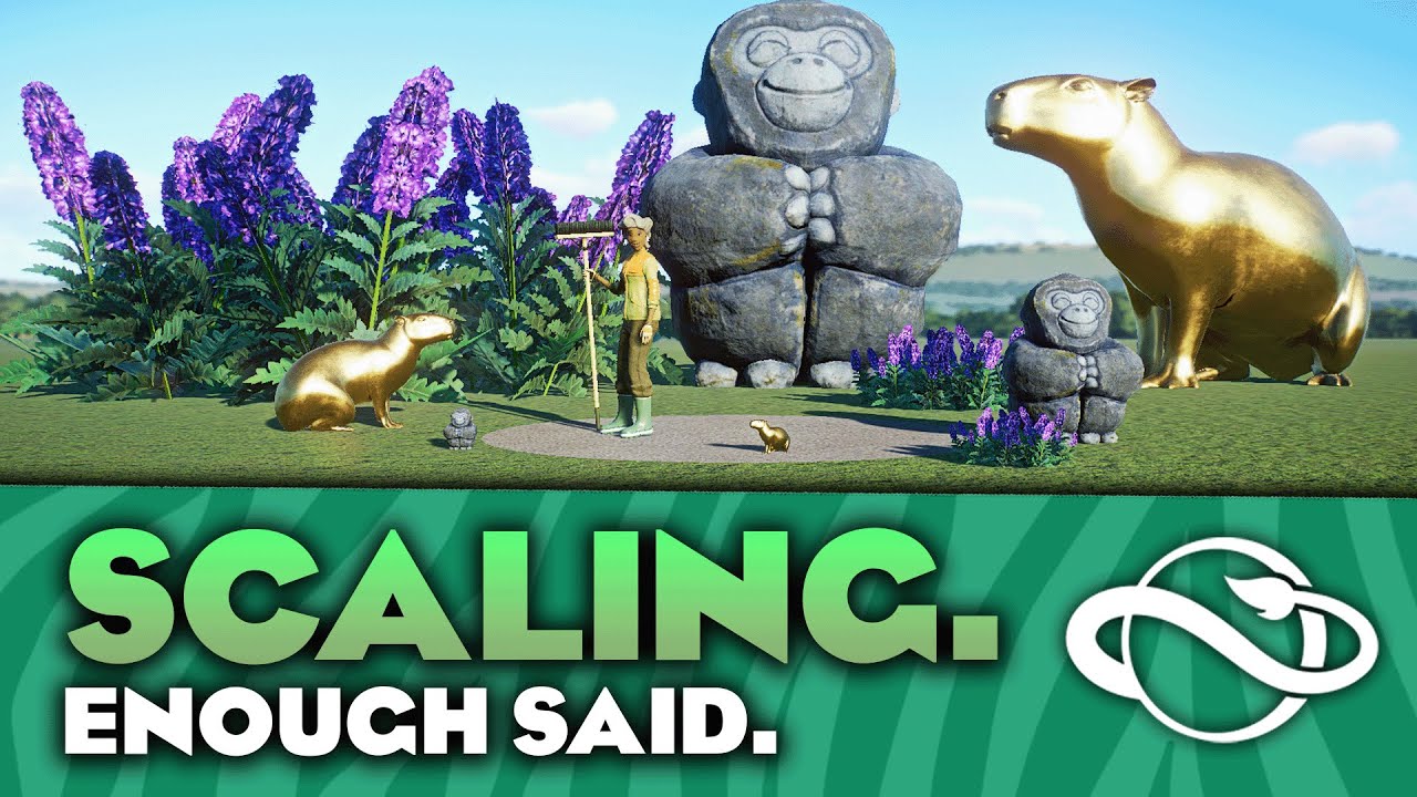 SCALING IN PLANET ZOO! | Mod Showcase - YouTube