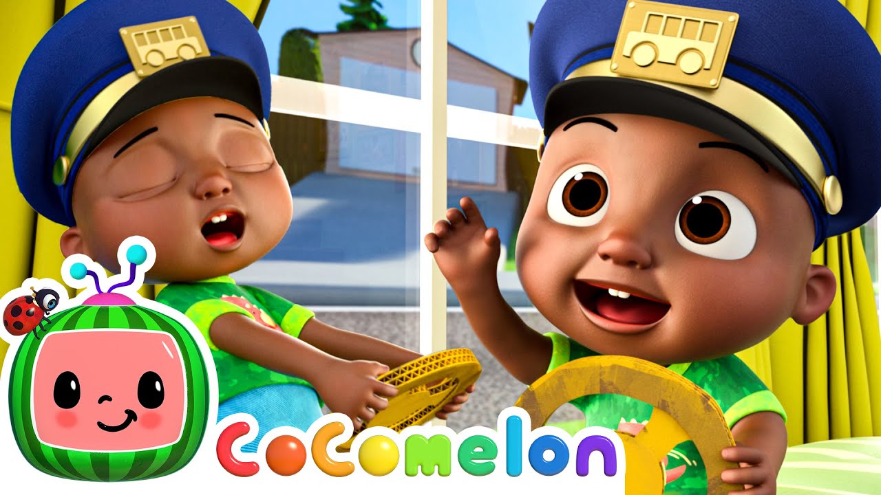 Cody Plays Wheels on the Bus! | Cocomelon | 🚌Wheels on the BUS Songs ...
