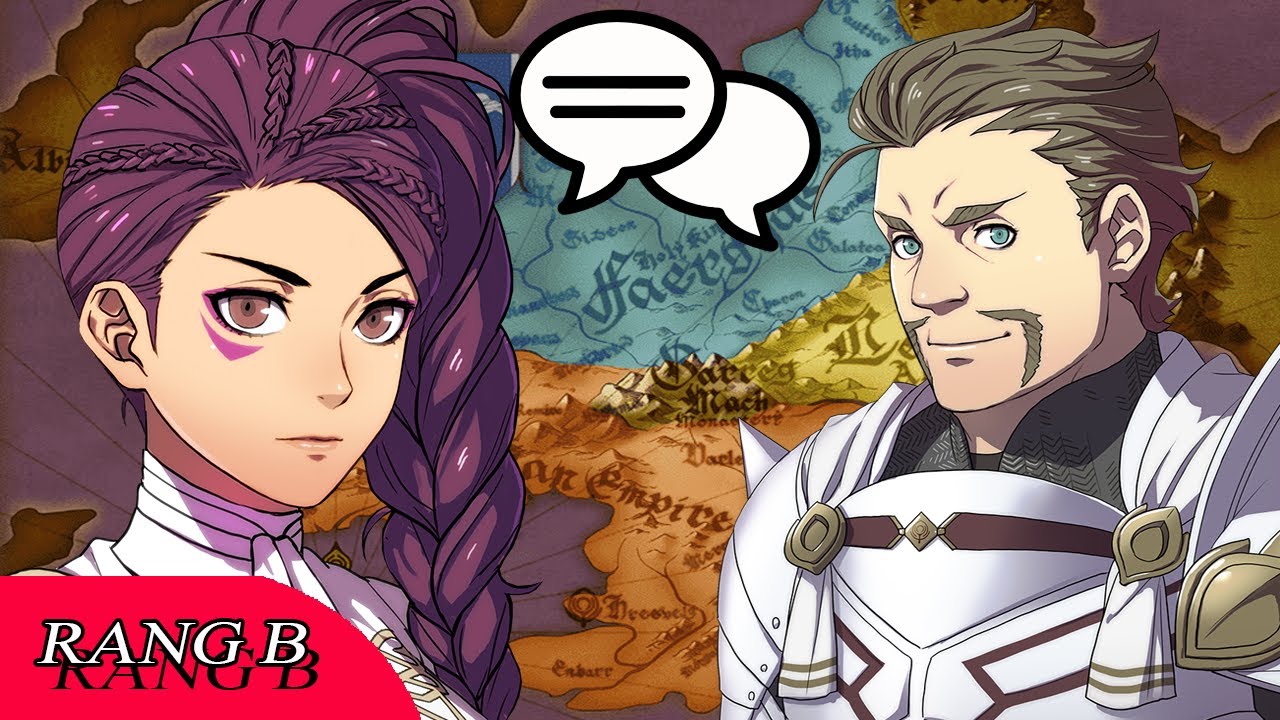 Fire Emblem Three Houses : Petra et Alois Rang B [Dialogue de Soutien ...