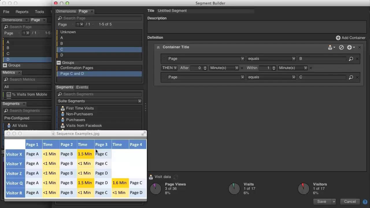 Part 3 - Sequential Segmentation with Time Intervals in Adobe Discover - YouTube