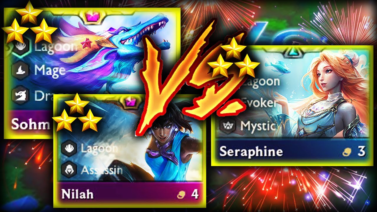 3 LEVEL SOHM + 3 LEVEL NİLAH vs 3 LEVEL SERAPHİNE + GRAVES !!! | SET 7. ...