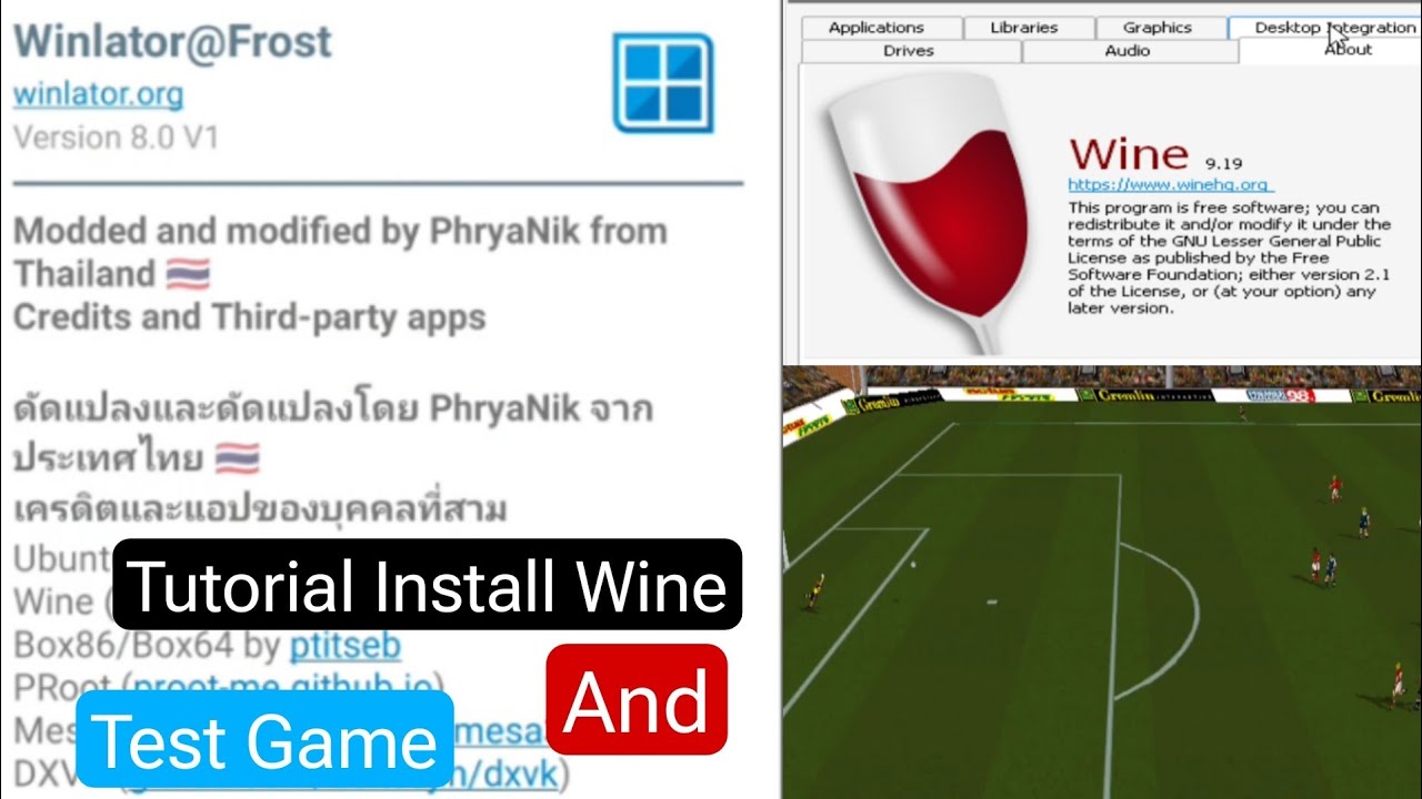Tutorial Install Wine and Test Game on Winlator 8 | Windows Emulator on ...