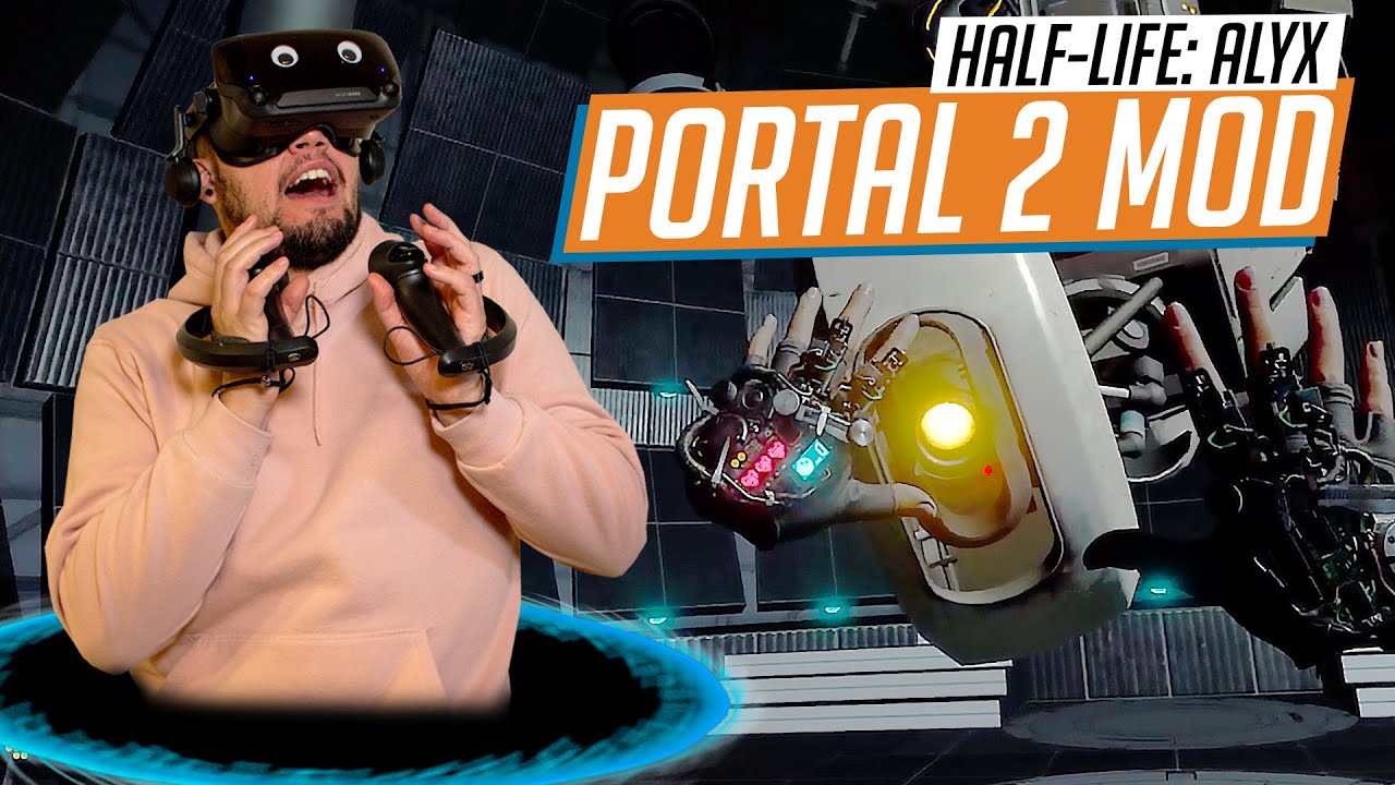Portal 2 MOD for Half-Life: Alyx (VR) - YouTube
