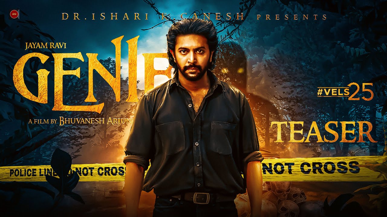 Genie - Official Teaser Trailer | Jayam Ravi,Krithi Shetty,Wamiqa Gabbi ...