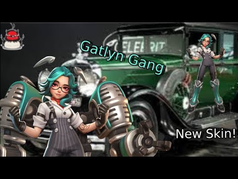 New GATLYN GANG Gatlyn Skin!! - T3 Arena Skin Showcase and Gameplay ...