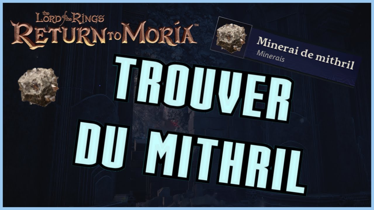 Trouver du Mithril / Finding Mithril - Return to moria - YouTube