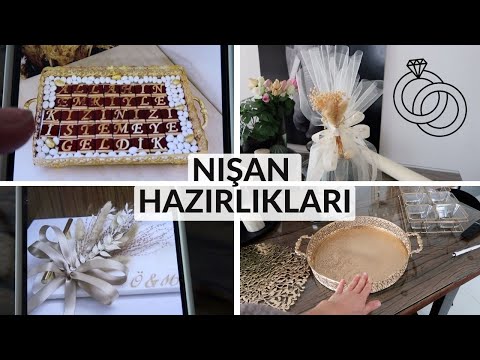 NIŞAN HAZIRLIKLARI BAŞLADI💍💐⎢ALMANCILAR