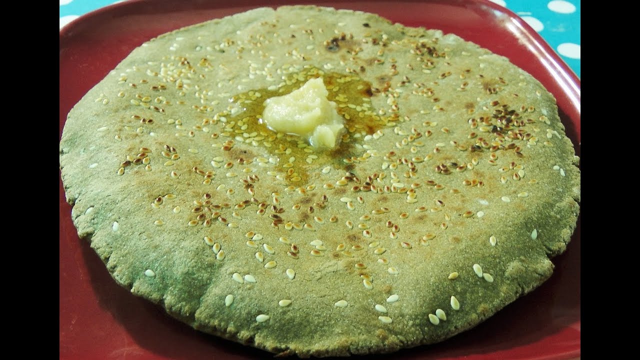 Bajrichi Bhakri (Pearl Millet Bhakari) - YouTube