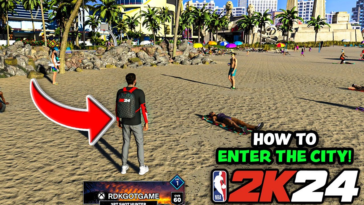 How To Enter The City In NBA 2K24! - YouTube