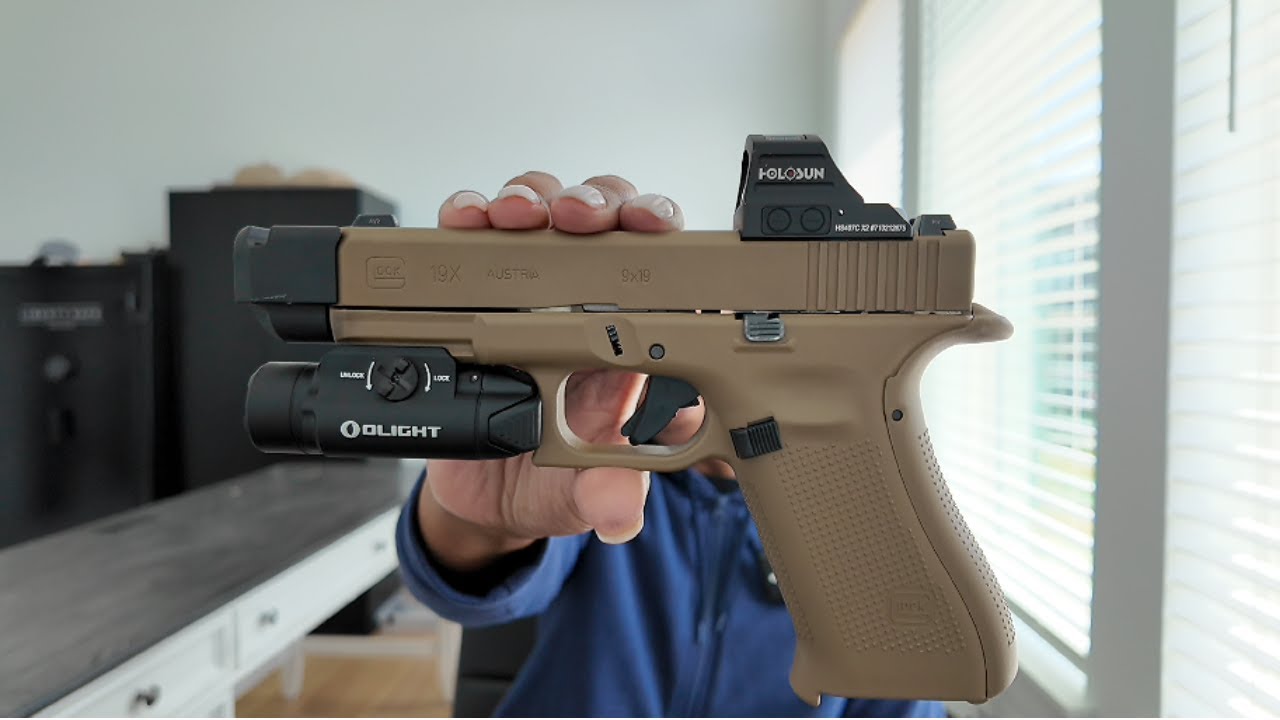 Comp & Barrel on my Glock 19x - YouTube