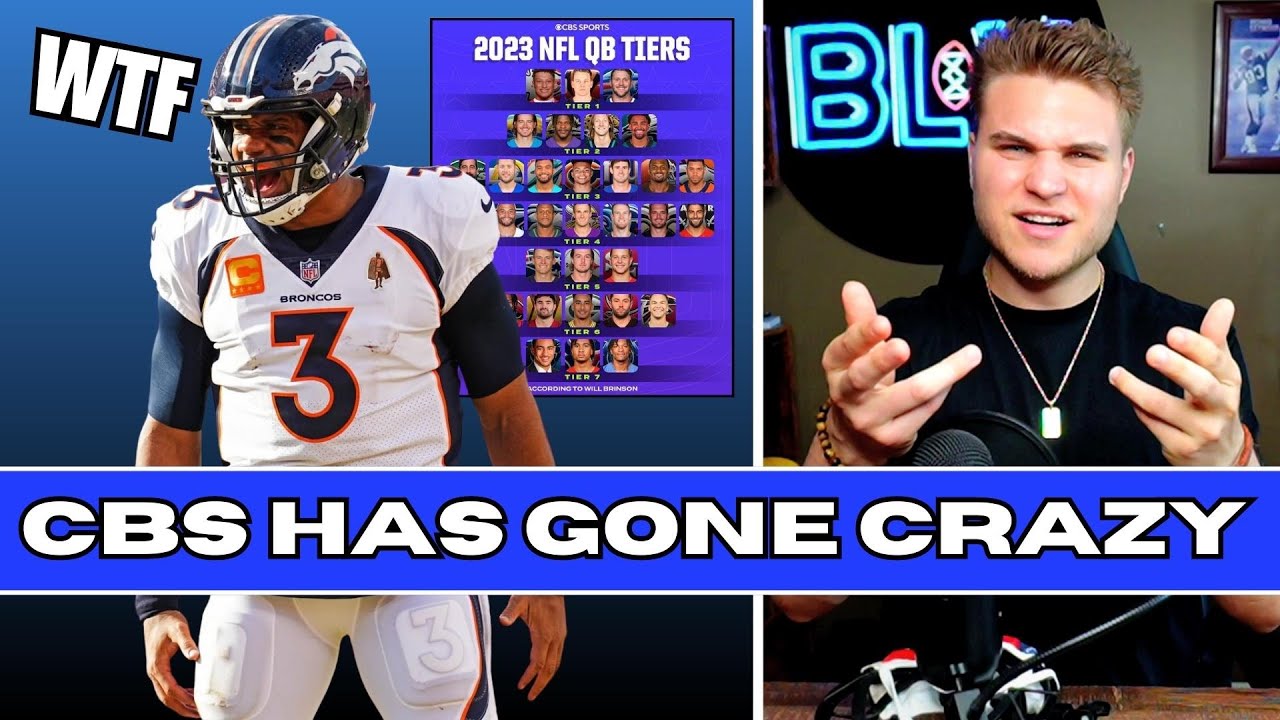 Reacting to the WORST NFL QB Tiers of 2023 - YouTube