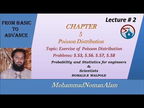 lec 2: Poisson Probability distribution examples | Exercise Problems ...