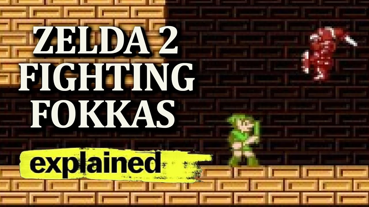 How to Fight Fokkas in Zelda 2 - YouTube