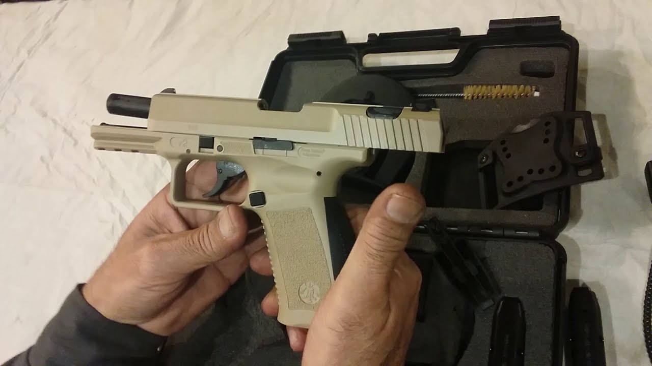 9mm pistol CANIC REVIEW - YouTube