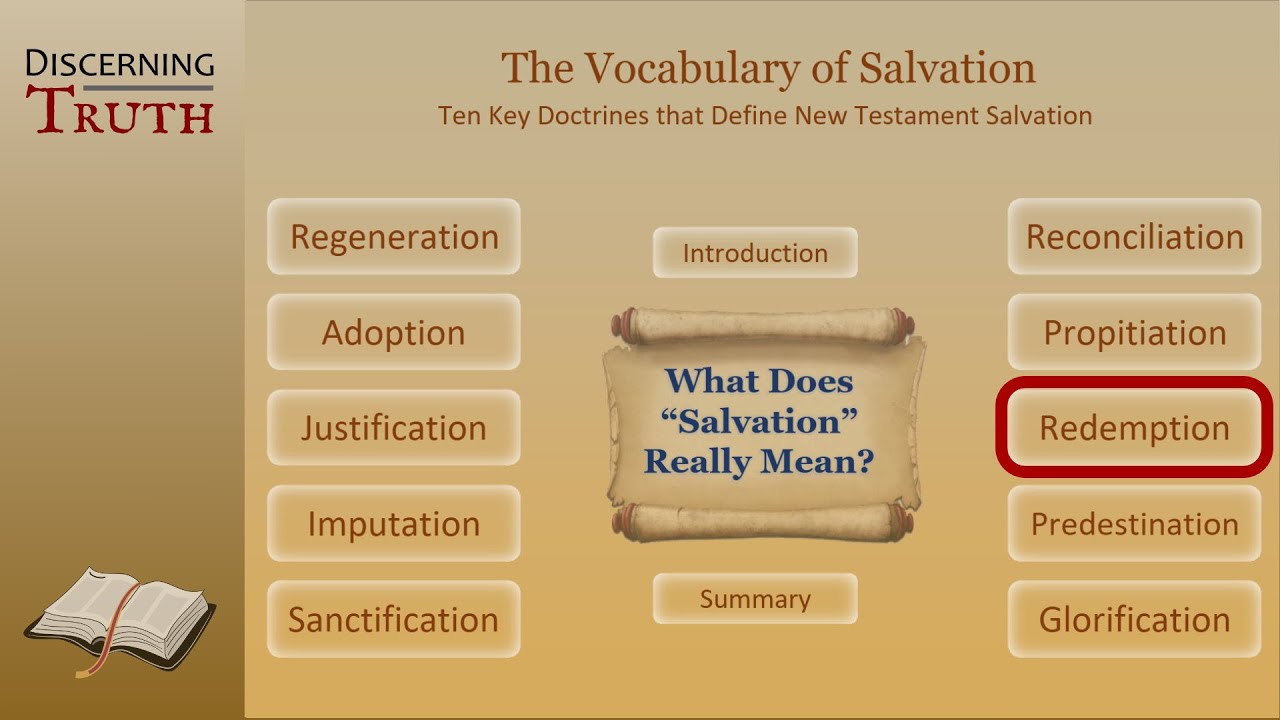 The Vocabulary of Salvation - Redemption - YouTube