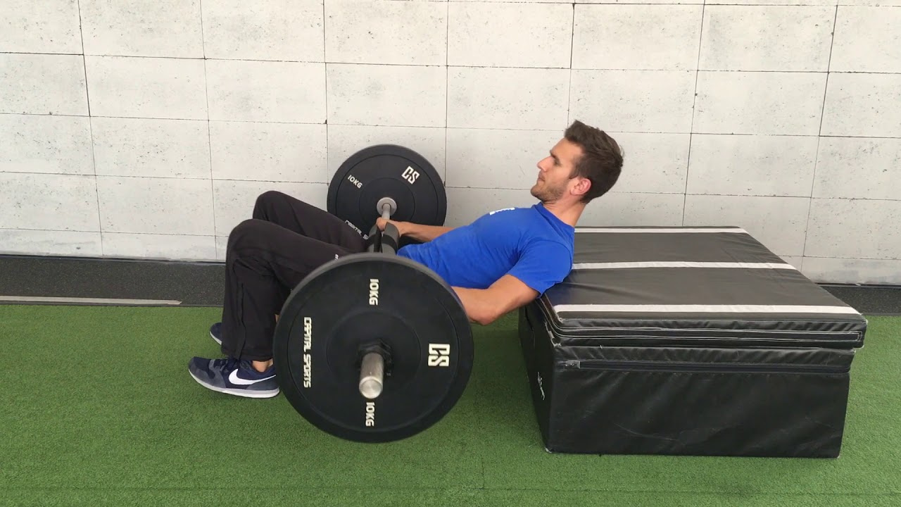 BB Shoulder Elevated Hip Lift - YouTube