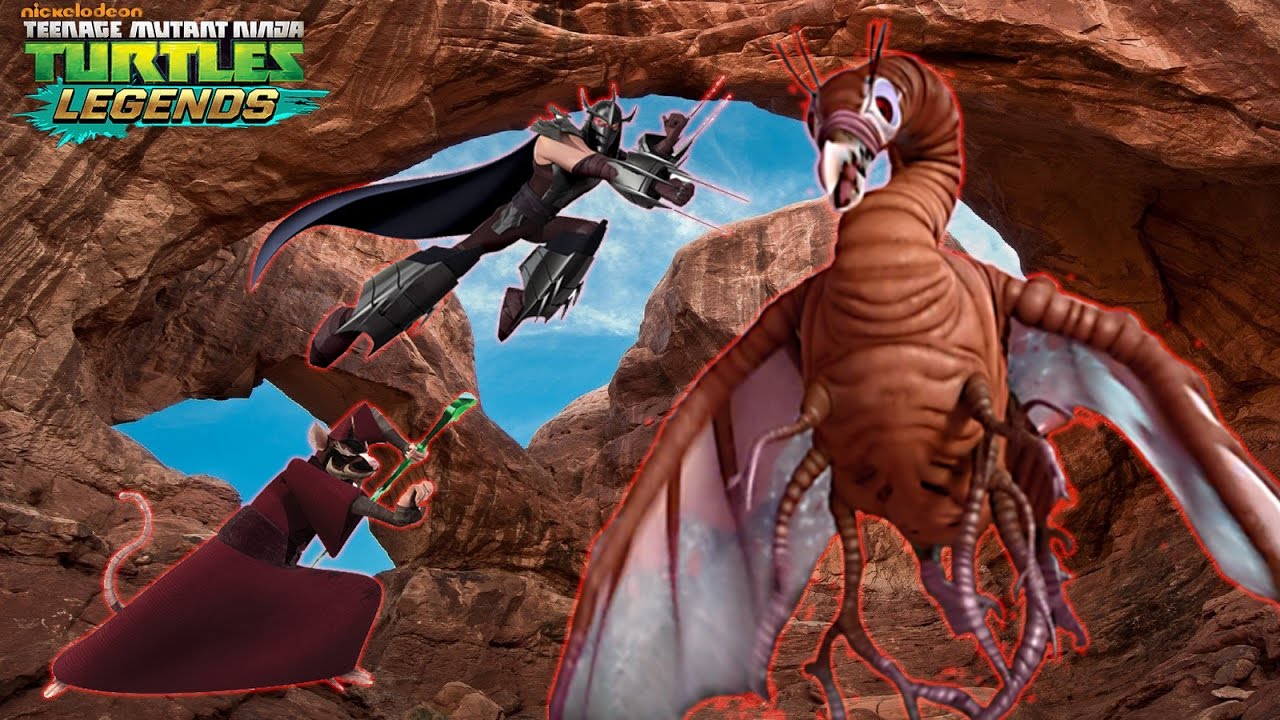 Splinter and Shredder VS Chimera - TMNT Legends - YouTube