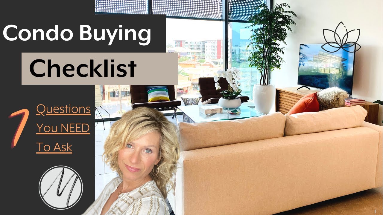 Condo Buying Checklist - 7 Questions to Ask - YouTube