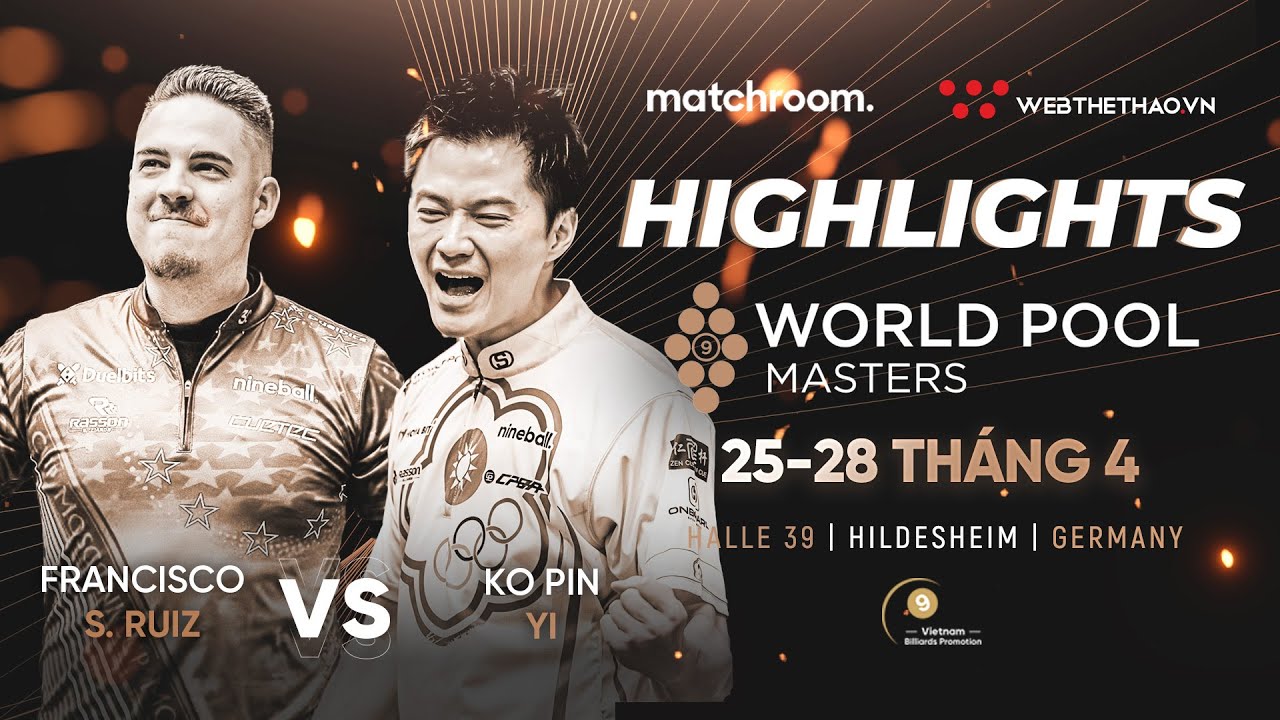 HIGHLIGHTS | KO PIN YI vs FRANCISCO SANCHEZ RUIZ | TỨ KẾT | GIẢI ...