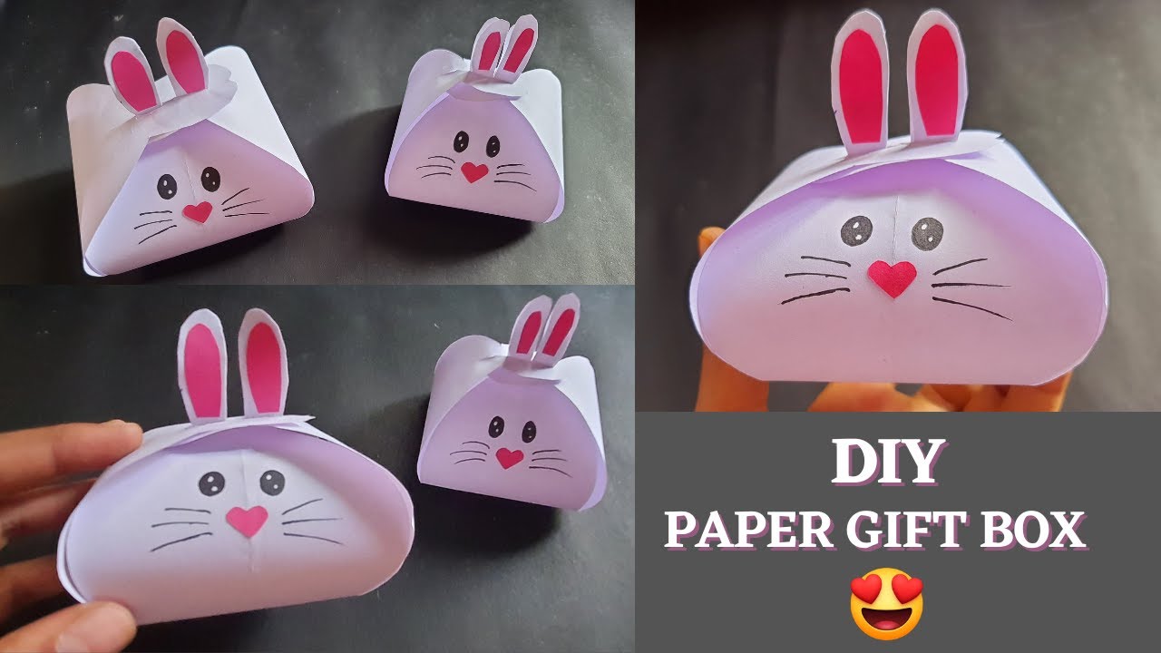 how to make doll using paper |gift box making with paper for birthday ...