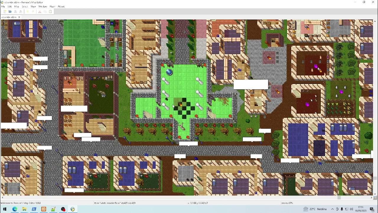 💥 Criando Tibia OTSERVER REMERES MAP EDITOR 13x - YouTube