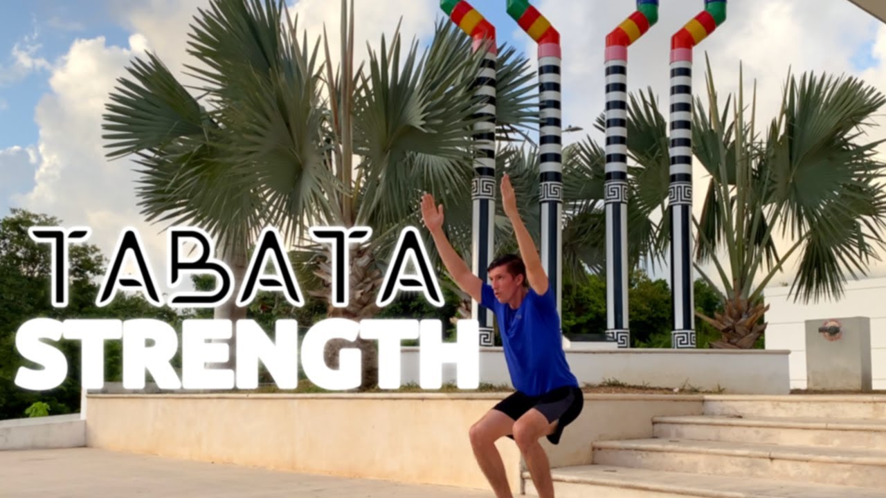 Total Body TABATA Strength | TOUGH Bodyweight Workout for Power ...