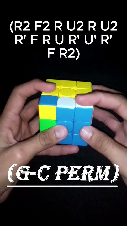 G-C perm on 3x3 cube by cubing 2.0 (shorts)#rubikscuberobot#rubikscubes#rubikscubechallenge# ...