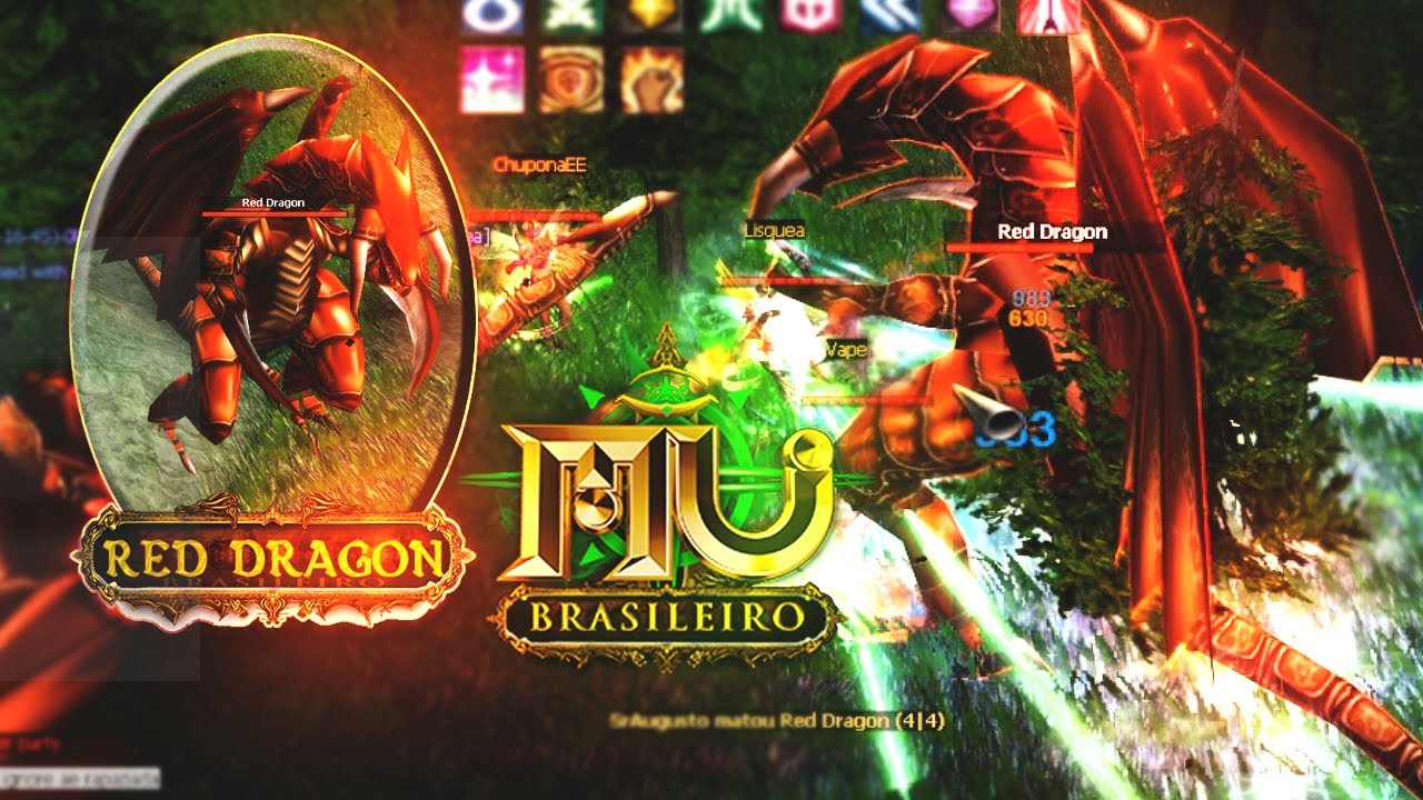 INVASÃO RED DRAGON MU BRASILEIRO SEASON 6 - YouTube