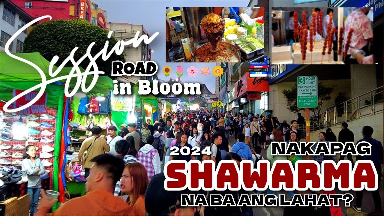 Session Road in Bloom | Panagbenga 2024 Baguio City - YouTube