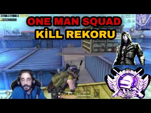 KOZMİK KARINCA KİLL REKORU !!! ONE MAN SQUAD (Pubg Mobile) 2020 KOZMİK KARINCA PUBG