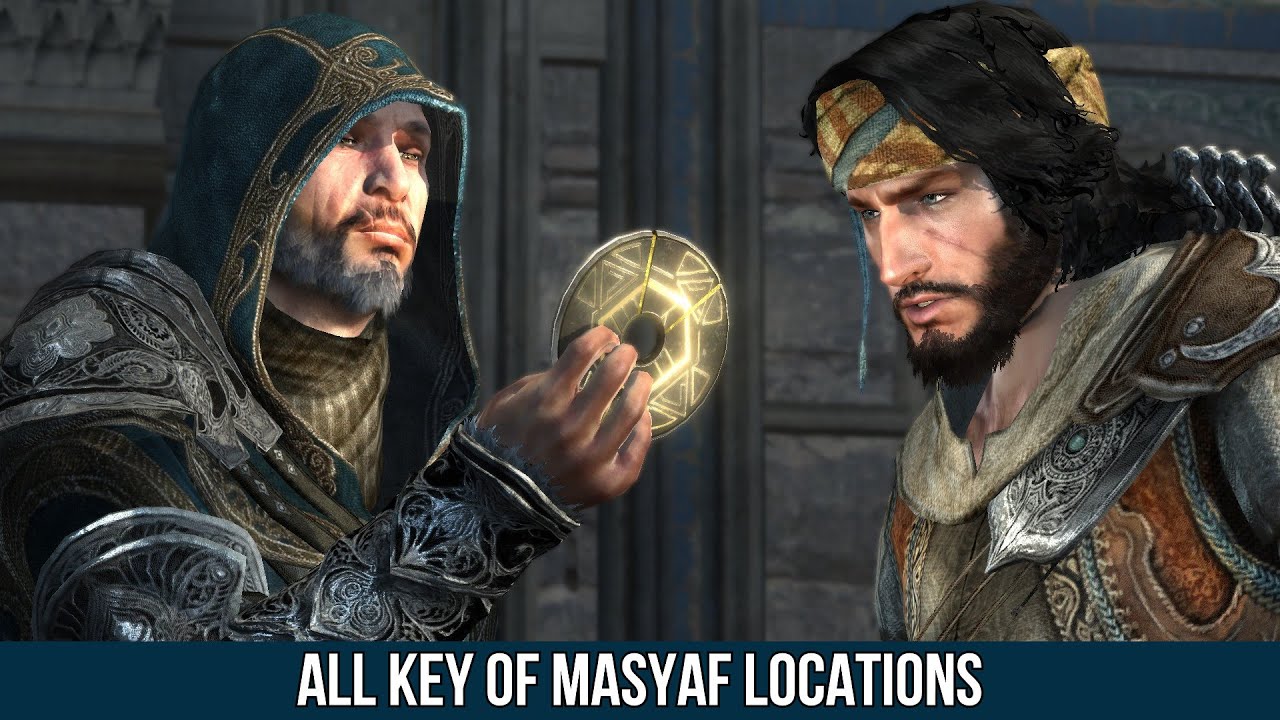 Assassin's Creed Revelations - All Key of Masyaf Locations - YouTube