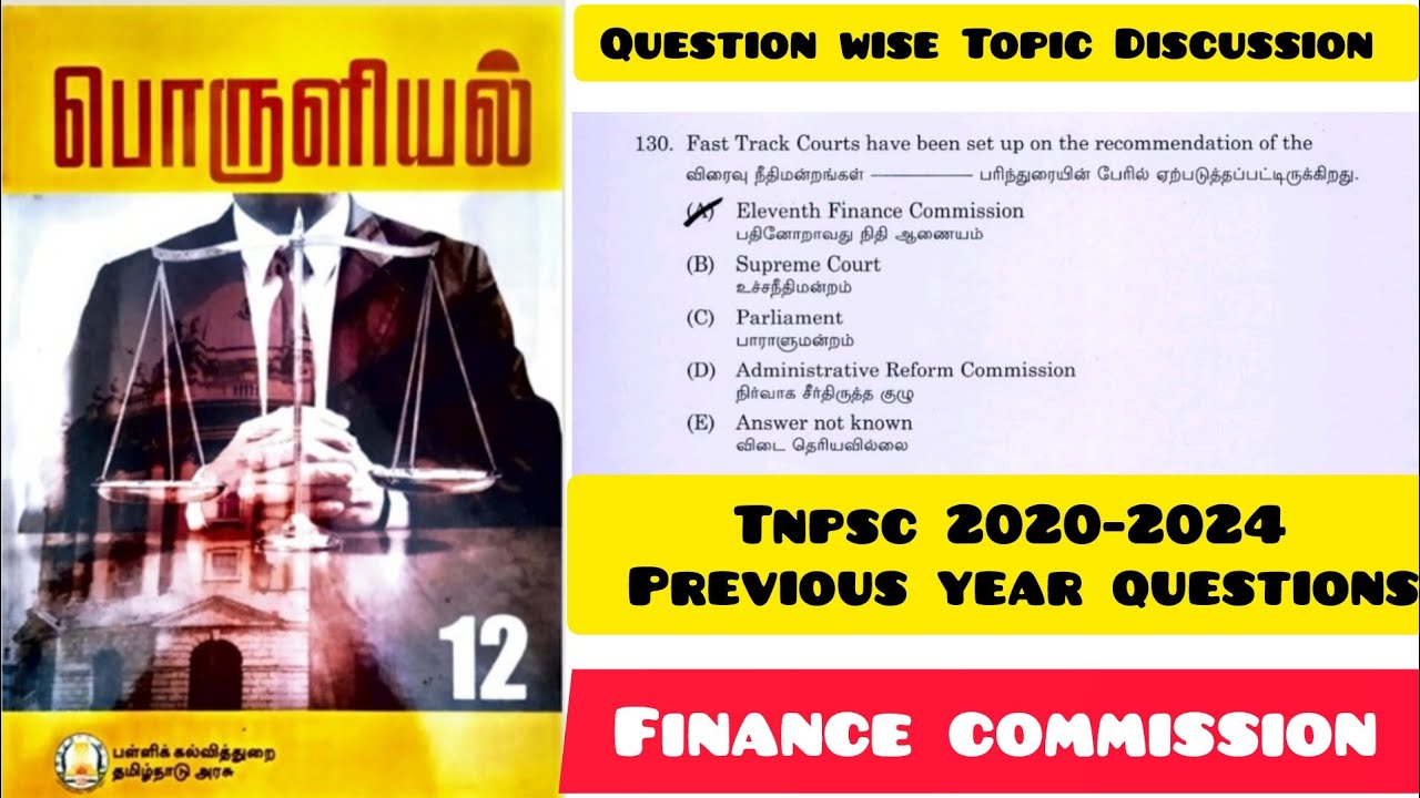 Previous year Question wise Topic Discussion | TNPSC GROUP 1,2,4 #tnpsc ...