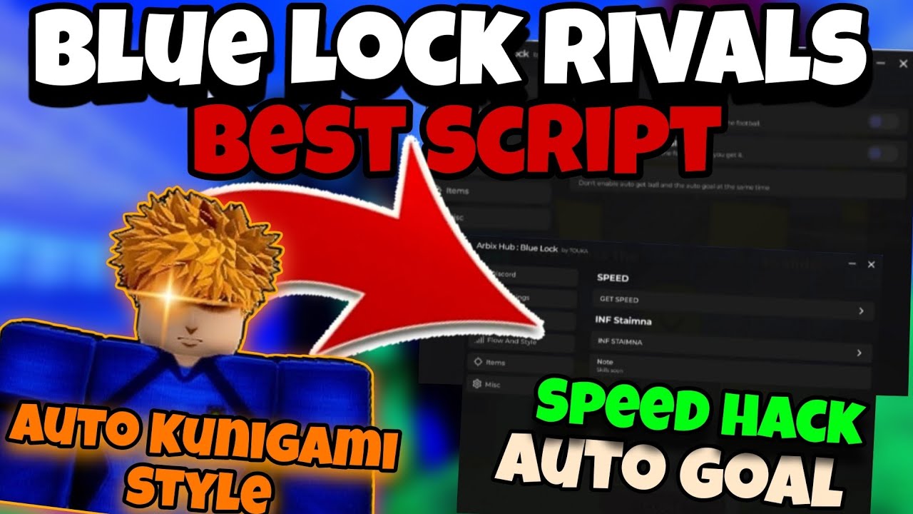[UPD] Blue Lock Rivals Script GUI GET KUNIGAMI STYLE | AUTO GOAL | INF ...