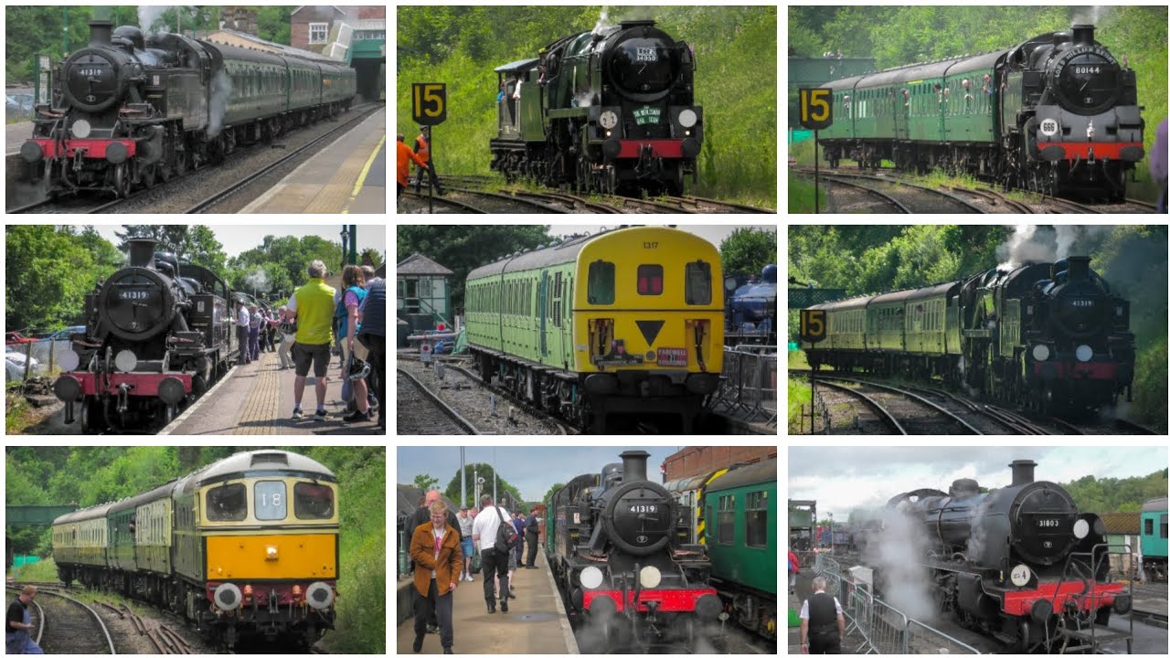 The Cuckoo Line Gala - Spa Valley Railway - 14th June 2025 - YouTube