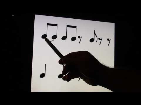 Subdividing Eighth Notes, Eighth rests, and ties - YouTube