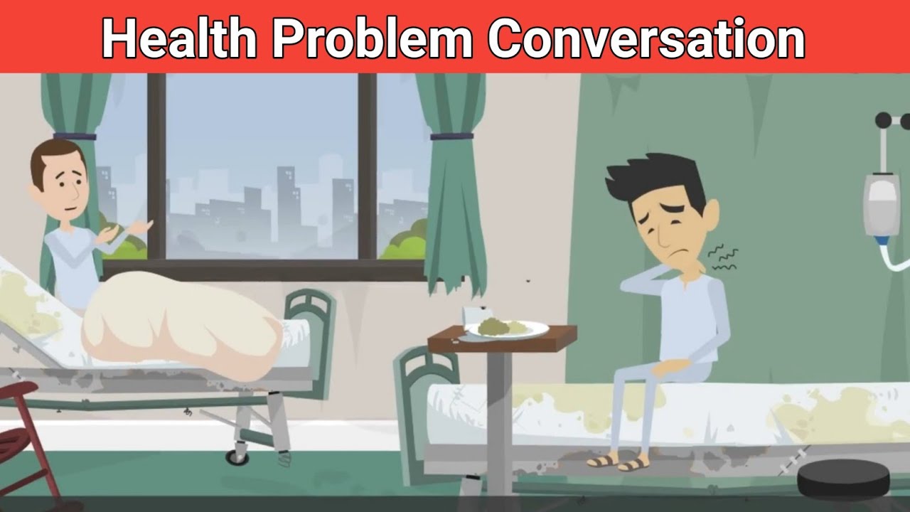 Health Problem Conversation | English Conversation | English Animation ...