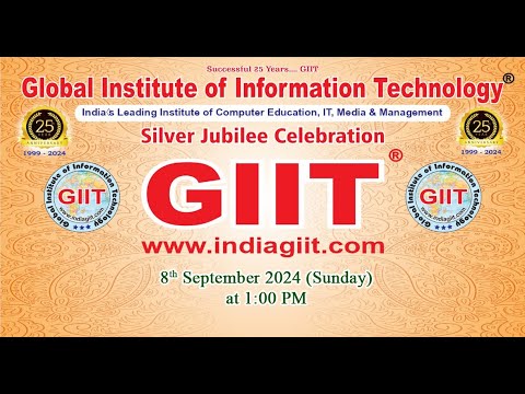 #Watch LIVE.... Silver Jubilee Celebration of GIIT® - YouTube