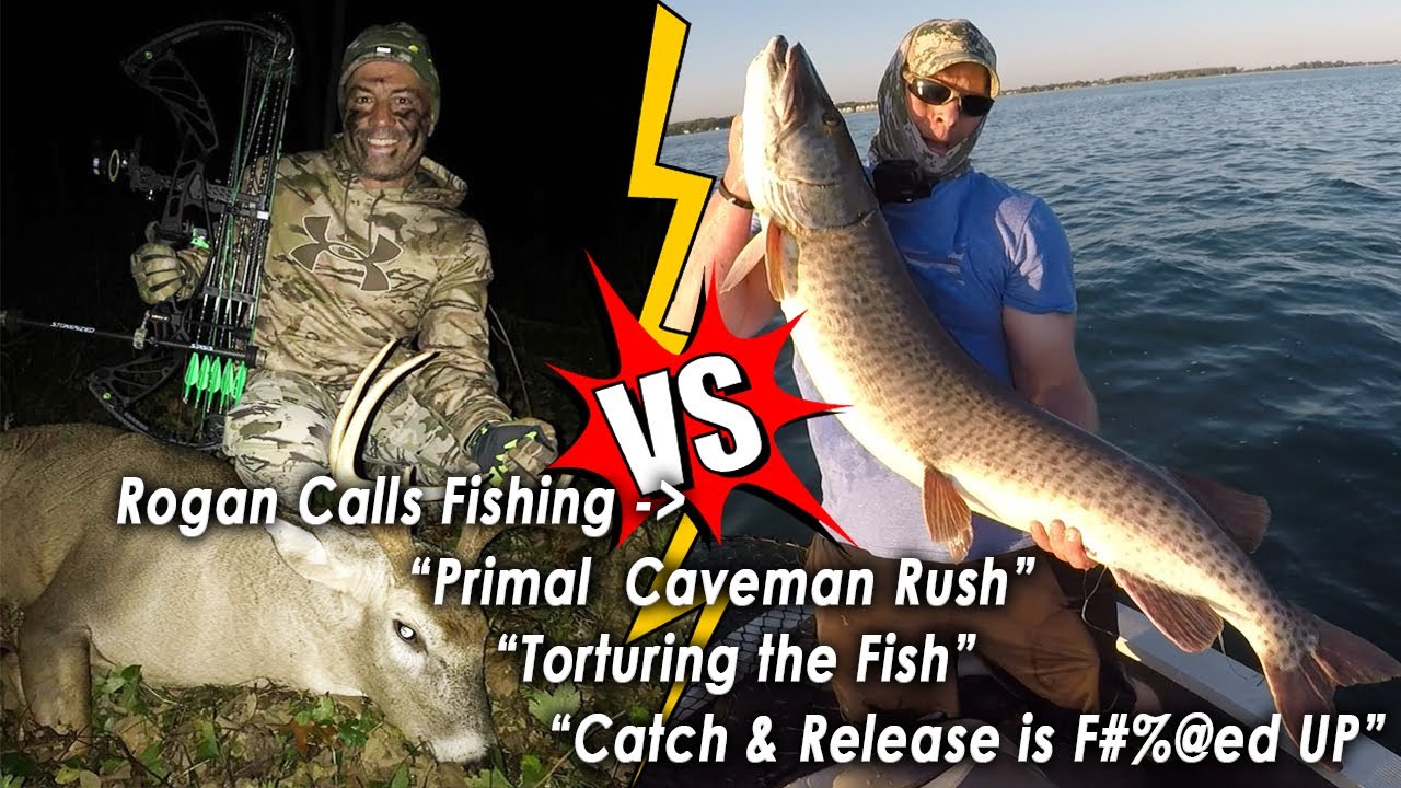 Fishing vs Hunting - Rogan Supports Hunting, Craps all over Fishing ...