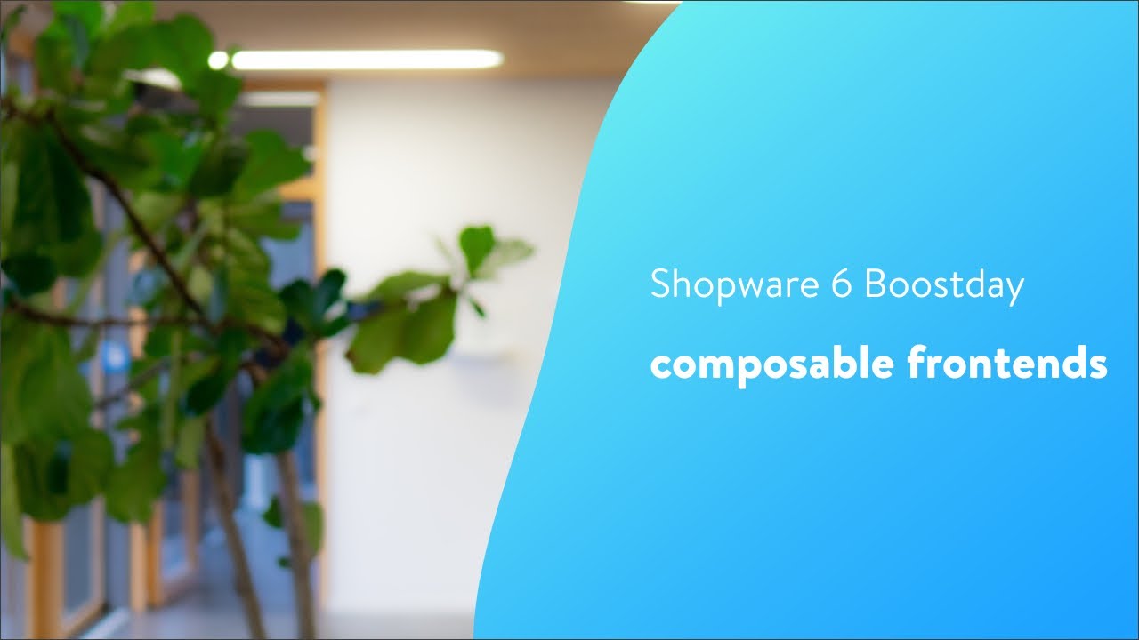Composable Frontends (Shopware Boostday) - YouTube