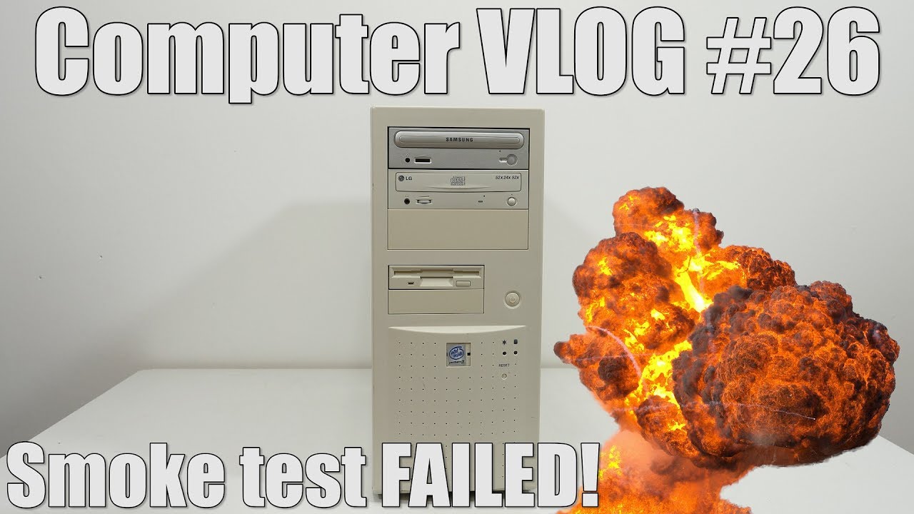Computer VLOG26: Dumpster PC Failed the smoke test, Lets part it out ...