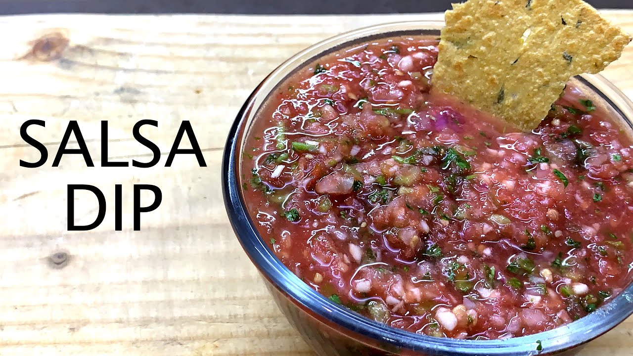 SALSA DIP | How to make salasa dip at home | DGs STUDIO - YouTube