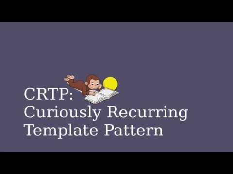 Curiously Recurring Template Pattern - YouTube