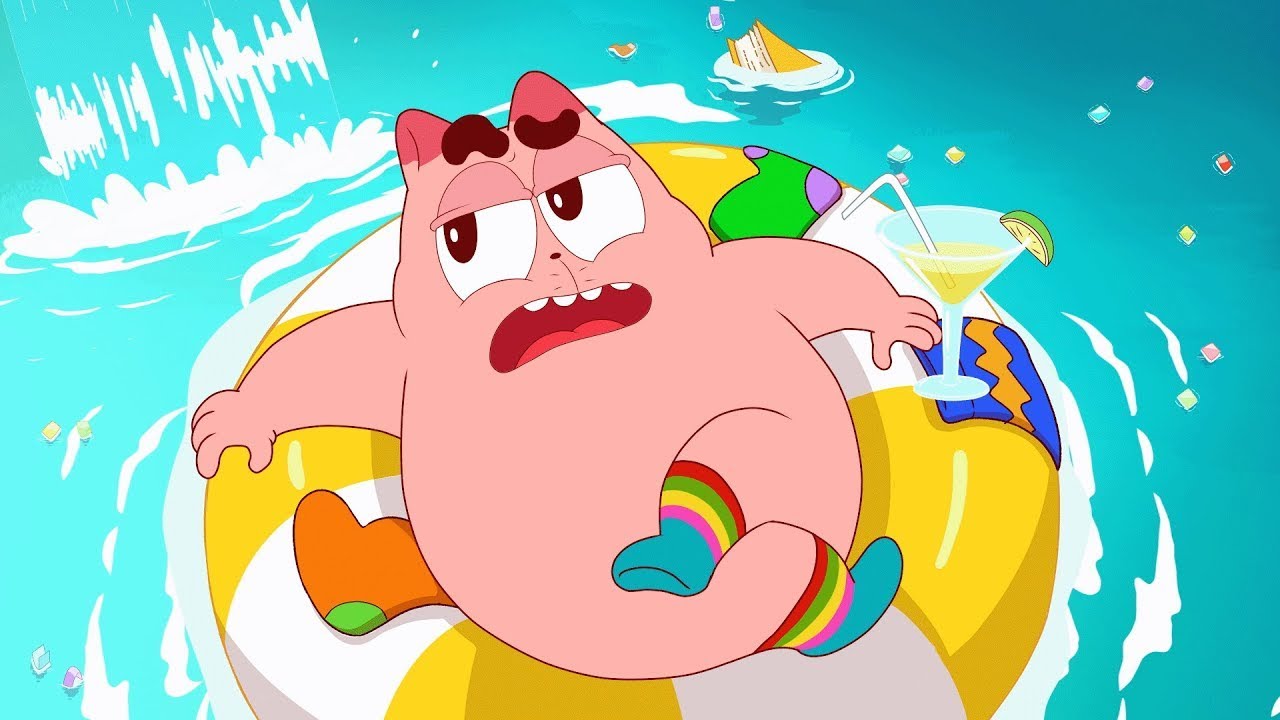 Swimming... ROOM?! | Tata & Kuma | Cartoon For Kids - YouTube