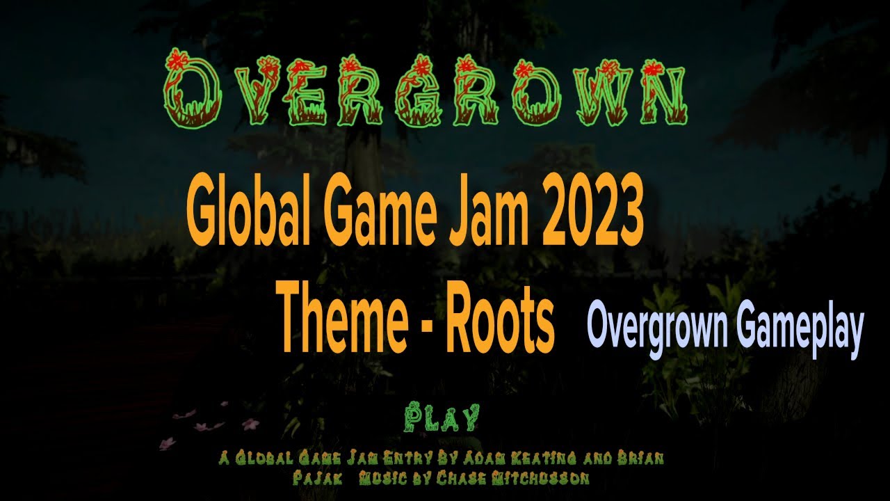 Global Game Jam 2023 Theme Roots Overgrown Gameplay - YouTube
