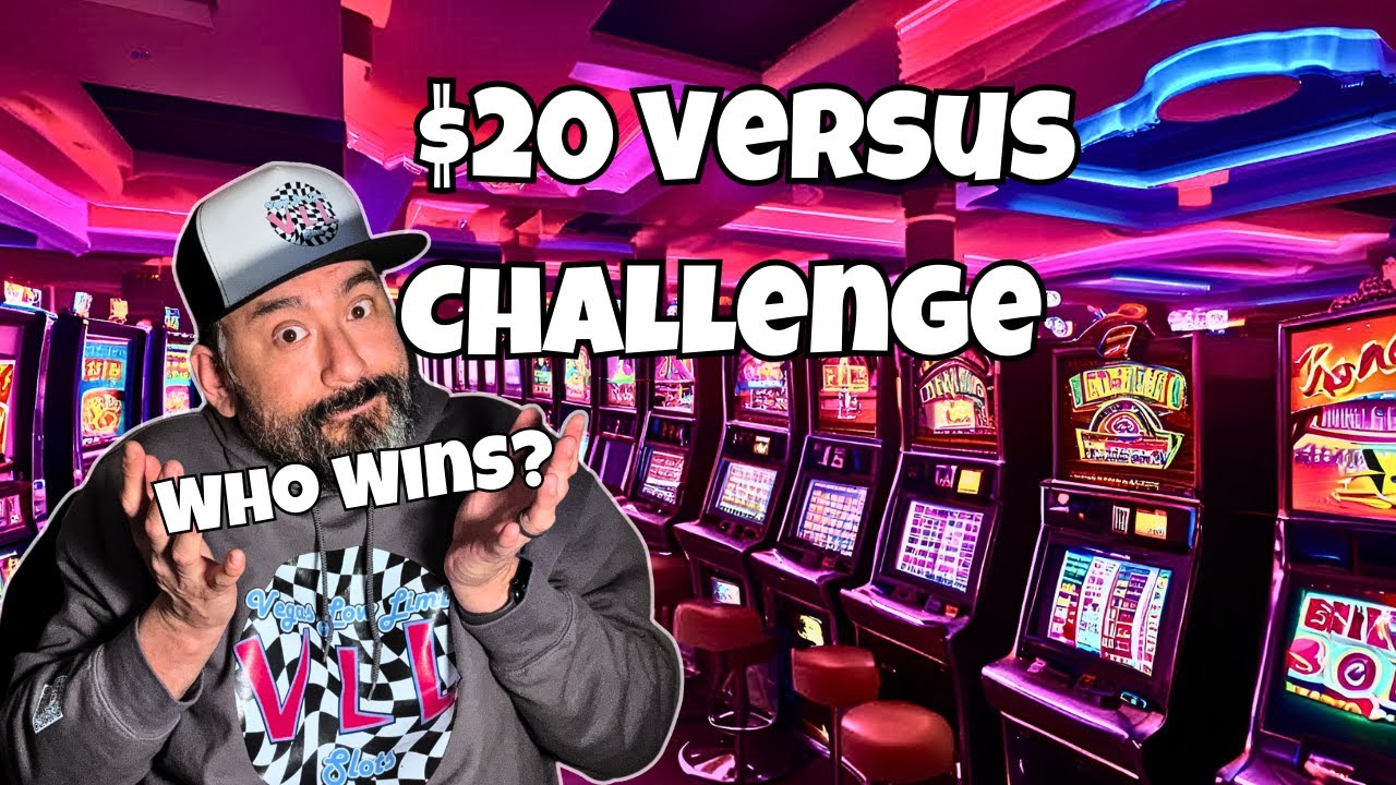 WHO Will Win This $20 Slot Machine Challenge? - YouTube