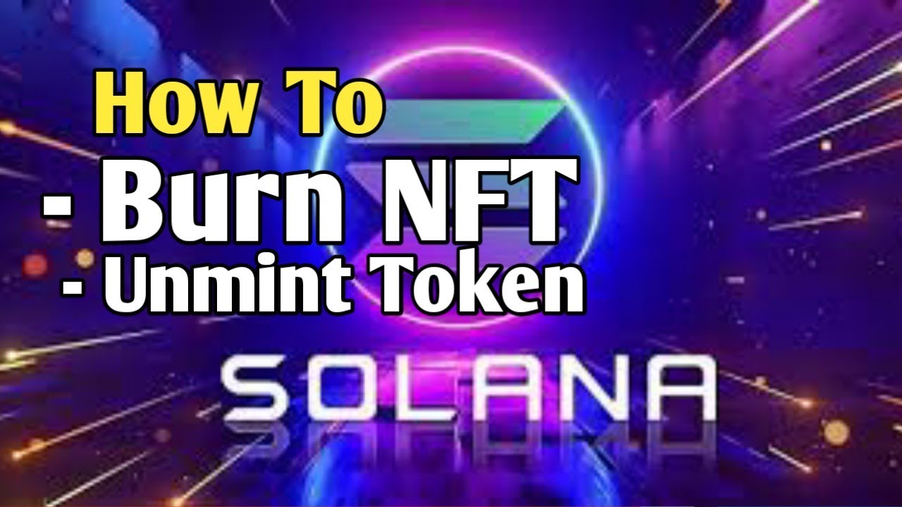 Cara Burn NFT & Unmint Token Scam di Solana, Get Bonk Token - YouTube
