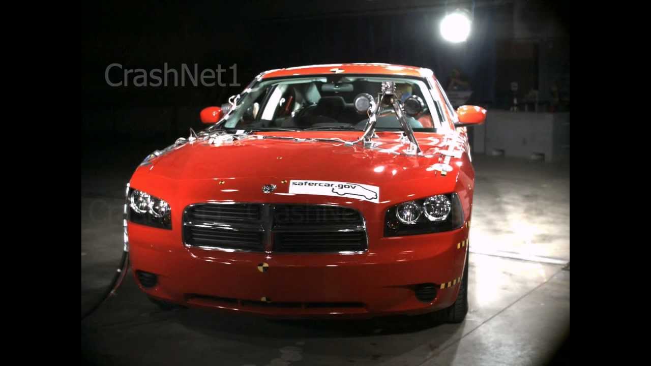 Dodge Charger | 2010 | Side Crash Test | NHTSA | CrashNet1 - YouTube