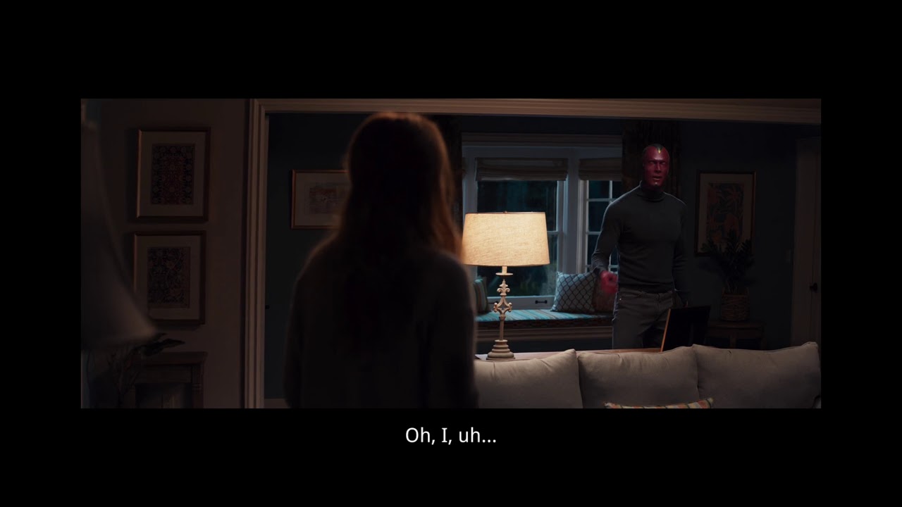 wanda vision most romantic scene scarlet witch - YouTube
