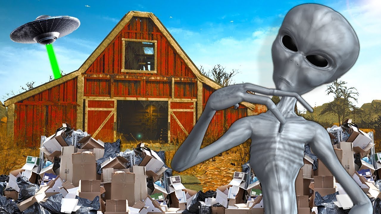 Apakah yang akan terjadi selanjutnya setelah menolong alien ?? (Barn ...