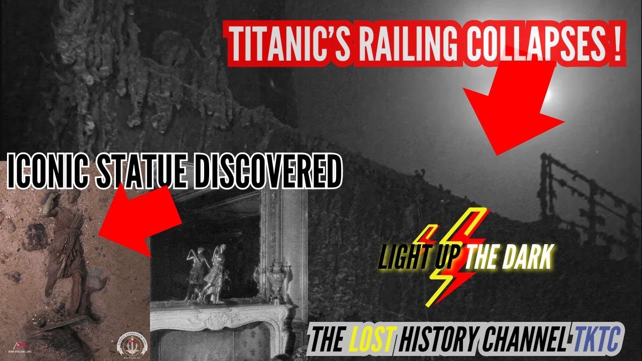 MAJOR Titanic Debris DISCOVERY: Statue, Diana of Versailles DISCOVERED ...